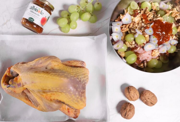 Faraona ripiena in versione autunnale - Soc. Agr. Guidi di Roncofreddo