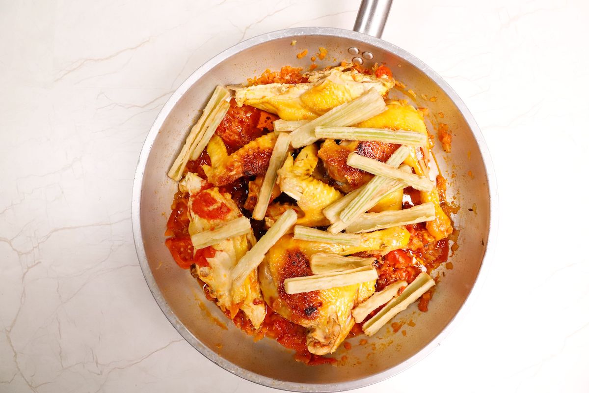 Cappone in umido con i cardi - Soc. Agr. Guidi di Roncofreddo